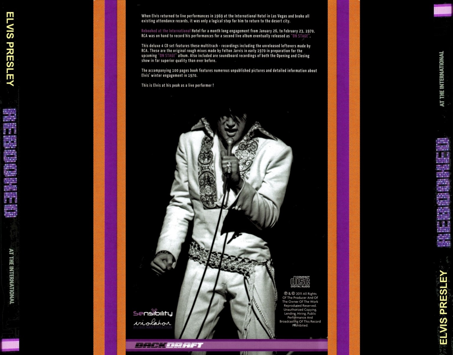 Elvis Presley - Rebooked At The International (2011) 4 CD SET