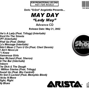 Lady May - May Day (UNRELEASED ALBUM) (EXPANDED EDITION) (2002) CD