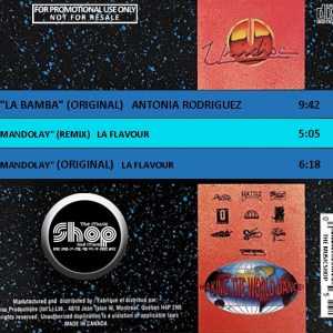 Antonia Rodriguez / La Flavour - "LA BAMBA" / "MANDOLAY" (EXPANDED EDITION) (1993) CD