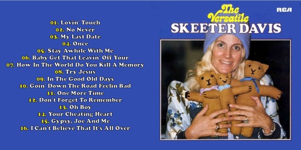 Skeeter Davis - The Versatile Skeeter Davis (1975) CD