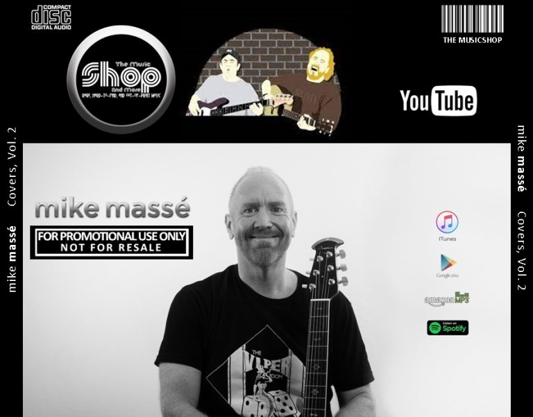 Mike Massé - Covers, Vol. 2 (2017) 2 CD SET