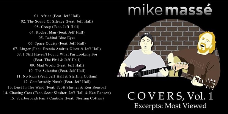 Mike Massé - Covers, Vol. 1 Excerts: Most Viewed (2017) CD