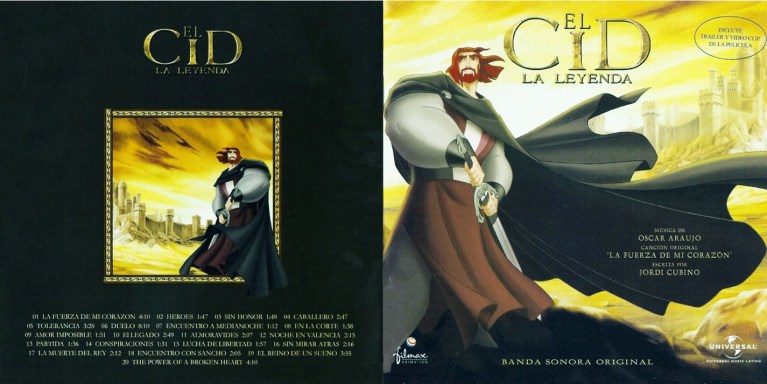 Oscar Araujo - The Legend Of The Knight / El Cid: The Legend (2003) CD