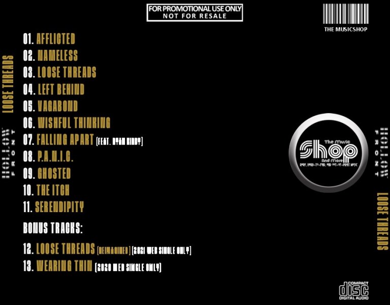 Hollow Front - Loose Threads (EXPANDED EDITION) (2020) CD