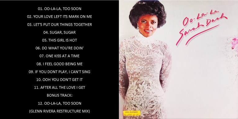 Sarah Dash - OO-LA-LA Sarah Dash (1980) CD