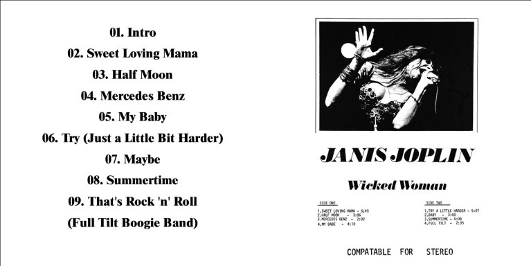 Janis Joplin & Full Tilt Boogie Band - Wicked Woman (FINAL CONCERT ...