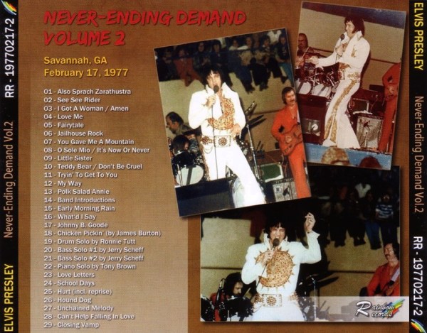 Elvis Presley - Never-Ending Demand, Vol. 2 (2010) CD